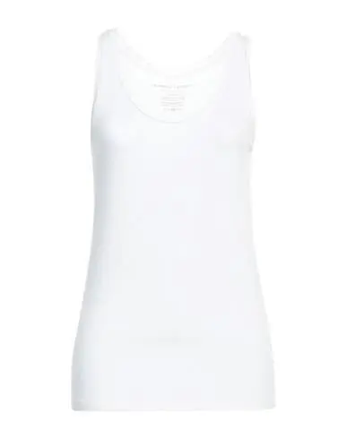 Majestic Filatures Tank Top Size Viscose, Elastane - White