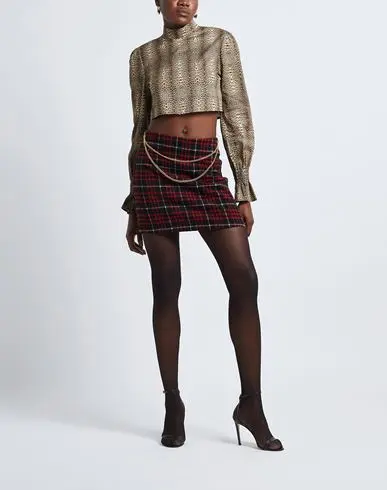 8 BY YOOX Leopard-print Cotton Crop Top