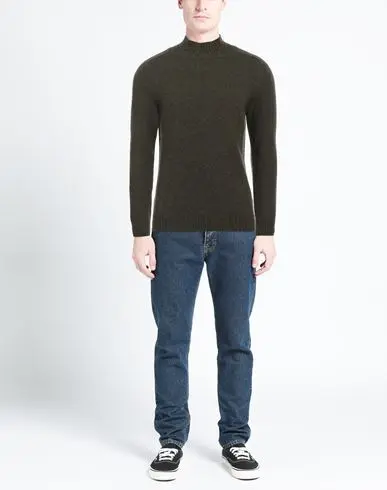Alpha Studio Turtleneck Size Geelong Wool - Green