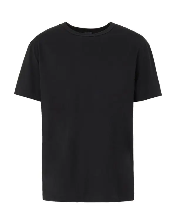 8 BY YOOX Organic Cotton Basic S/sleeve T-shirt T-shirt Size Organic Cotton - Black