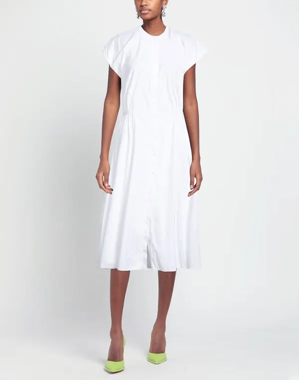 European Culture Midi Dress Size Cotton