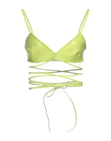 Drome Sleeveless Crop Top - Acid Green