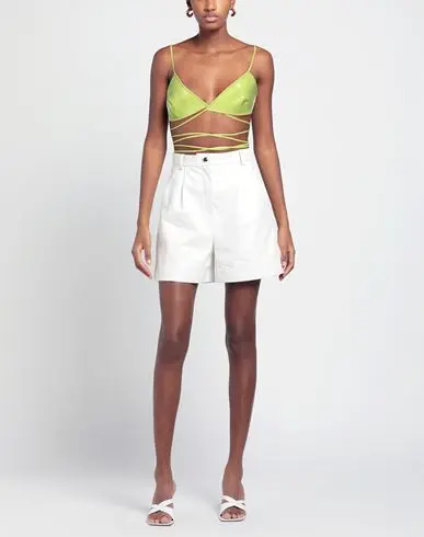 Drome Sleeveless Crop Top - Acid Green