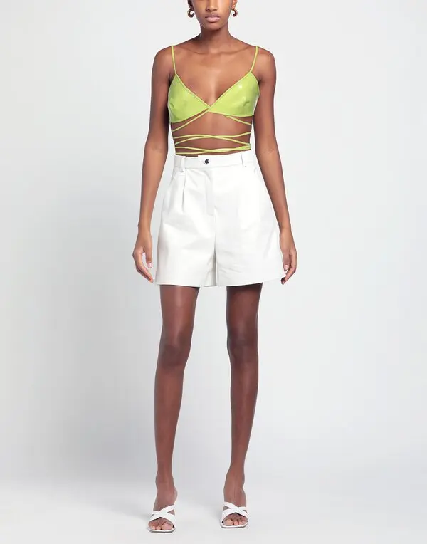 Drome Sleeveless Crop Top - Acid Green