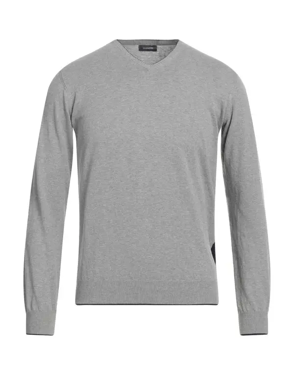 Rossopuro Cotton Sweater - Grey