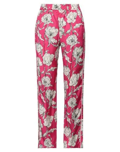 SEVENTY VENEZIA Floral Jacquard Pants - Magenta