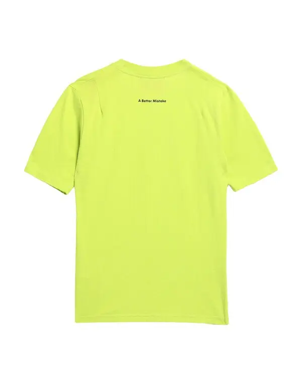 A BETTER MISTAKE T-shirt Lime Size Cotton - Green