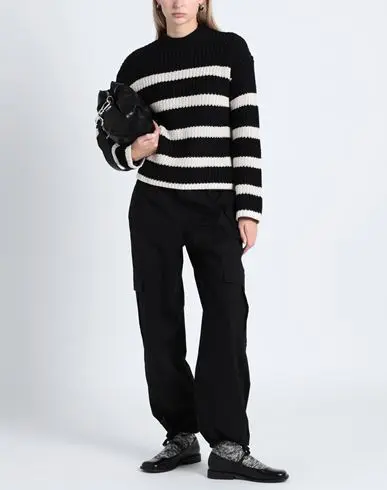 Vero Moda Sweater In Recycled Polyester And Cotton - Black