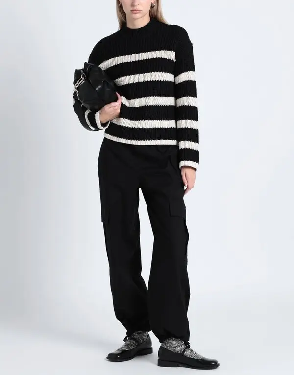 Vero Moda Sweater In Recycled Polyester And Cotton - Black