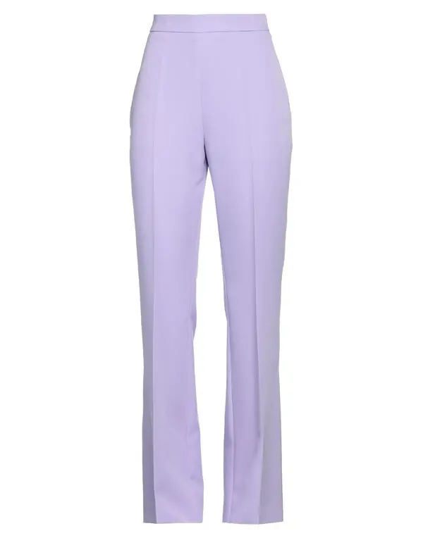 TWENTY EASY BY KAOS Flared High-waisted Pants - Lilac