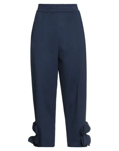 MEIMEIJ Straight Leg Pants - Navy Blue