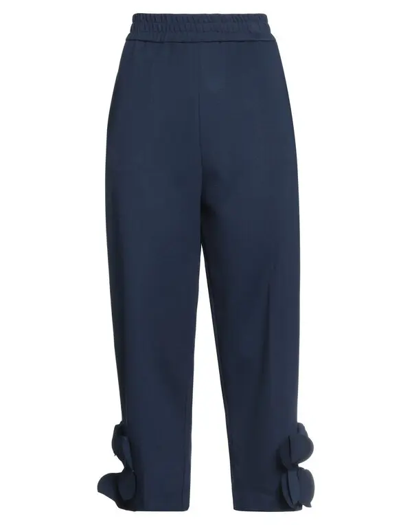 MEIMEIJ Straight Leg Pants - Navy Blue