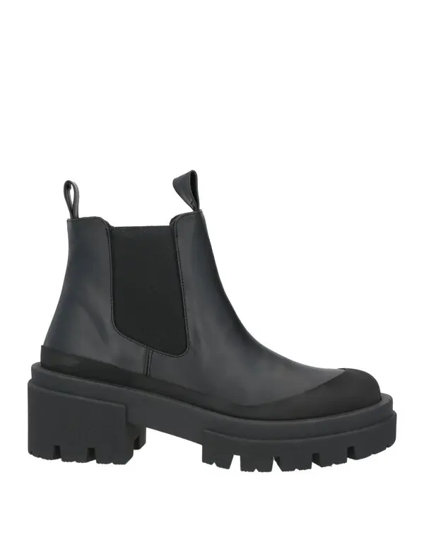 EQUITARE Olivia Ankle Boots In Dark Soft Leather - Black
