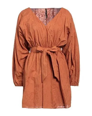 MANILA GRACE Mini Dress - Camel