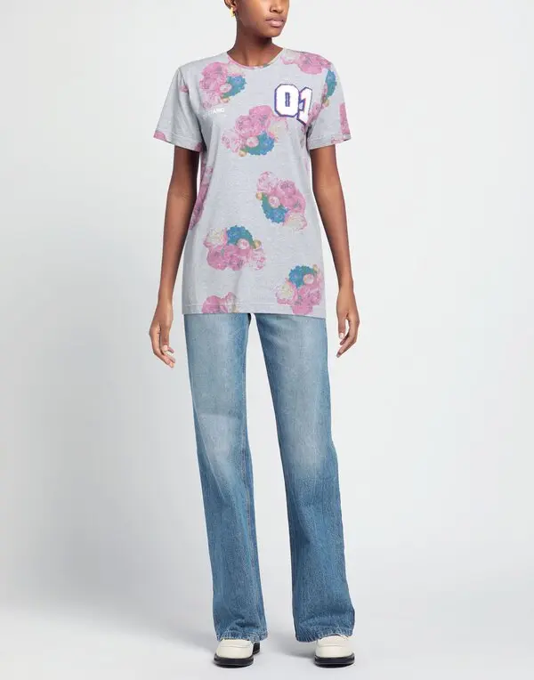 ODI ET AMO Floral-print Cotton T-shirt