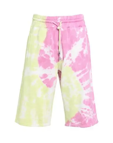 Gcds Multicolor Tie-dye Cotton Bermuda Shorts