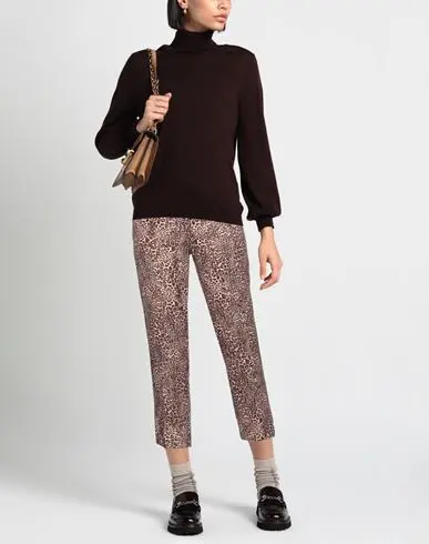 VICOLO Leopard Print Tapered Trousers