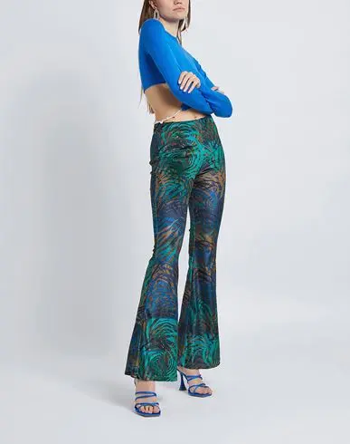 8 BY YOOX Printed Velvet Flare Pants
