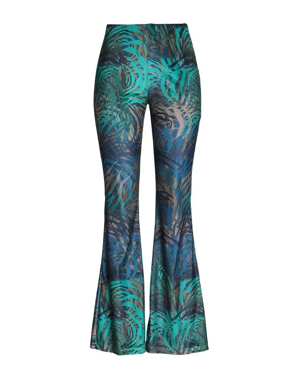 8 BY YOOX Printed Velvet Flare Pants