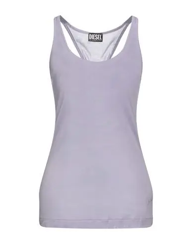 DIESEL Ribbed Jersey Tank Top - Purple