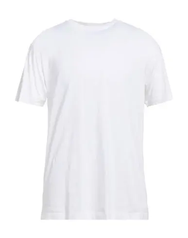 BIKKEMBERGS T-shirt Size Cotton, Elastane, Polyester - White