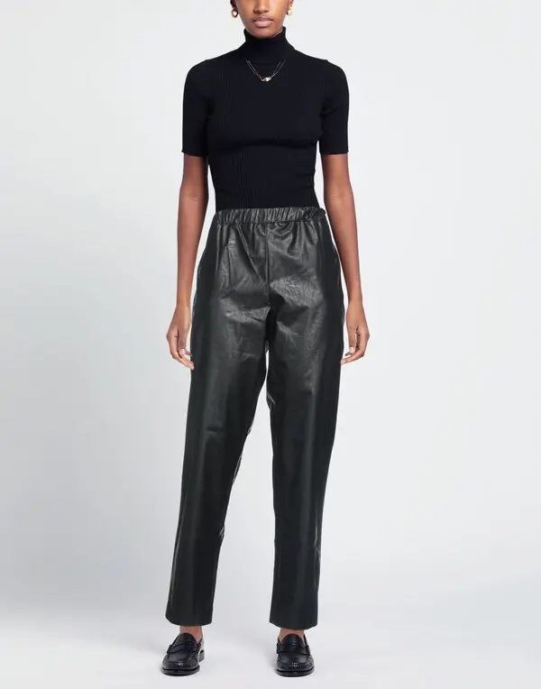 SUOLI Solid Straight-leg Pants