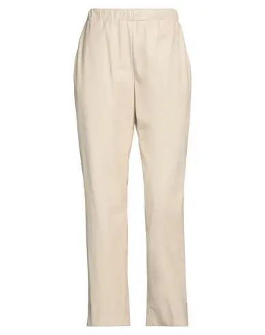 SUOLI Solid Straight-leg Pants - White