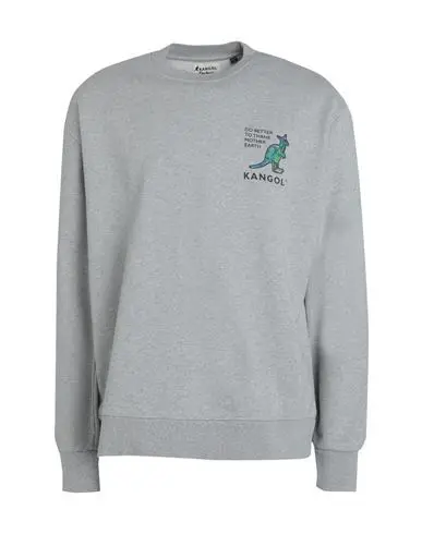 KANGOL Organic Cotton Sweatshirt - Light Grey