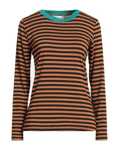 HAVEONE Striped Knitted Sweater - Beige