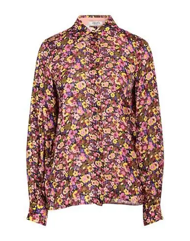 Liu Jo Floral Print Crepe Shirt