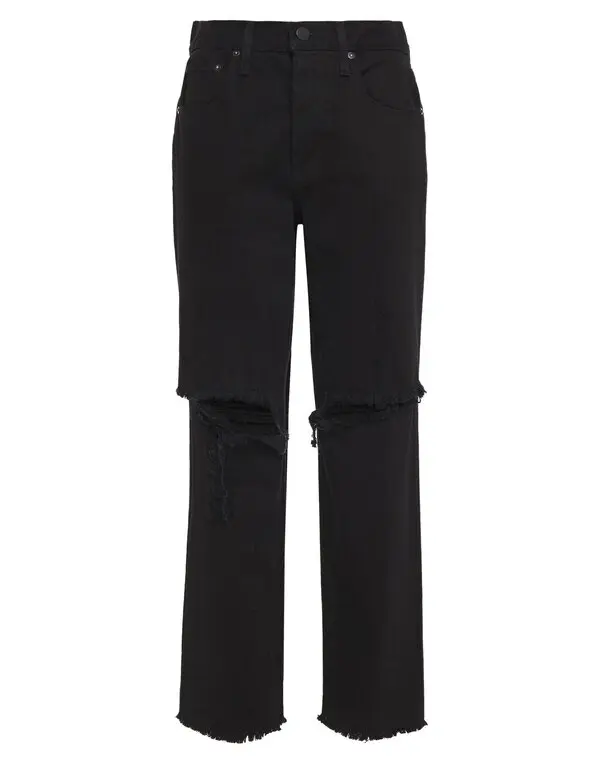 Alice + Olivia Gabardine Straight Leg Pants