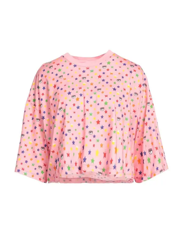 CHIARA FERRAGNI Cotton Crop T-shirt