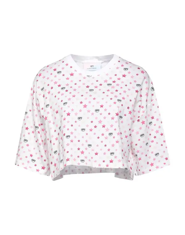 CHIARA FERRAGNI Cotton Crop T-shirt
