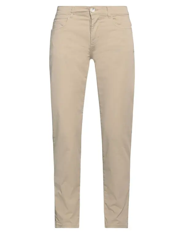 SEINSE Pants Size Cotton, Elastane - Beige