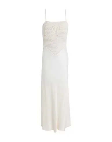 Topshop Maxi Slip Dress - Ivory
