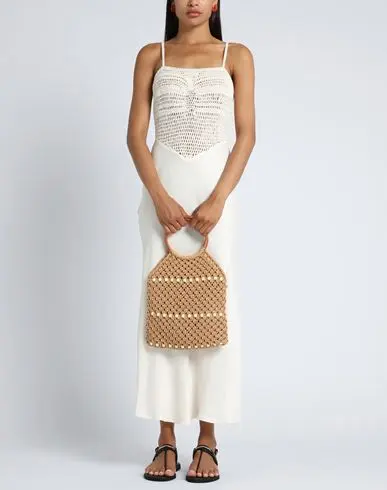 Topshop Maxi Slip Dress - Ivory