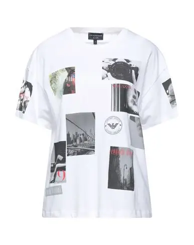Emporio Armani Printed Jersey T-shirt - White