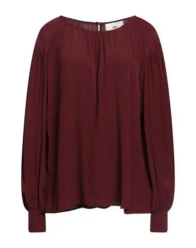 SOLOTRE Crepe Top - Red