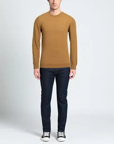 Alpha Studio Crewneck Sweater - Yellow