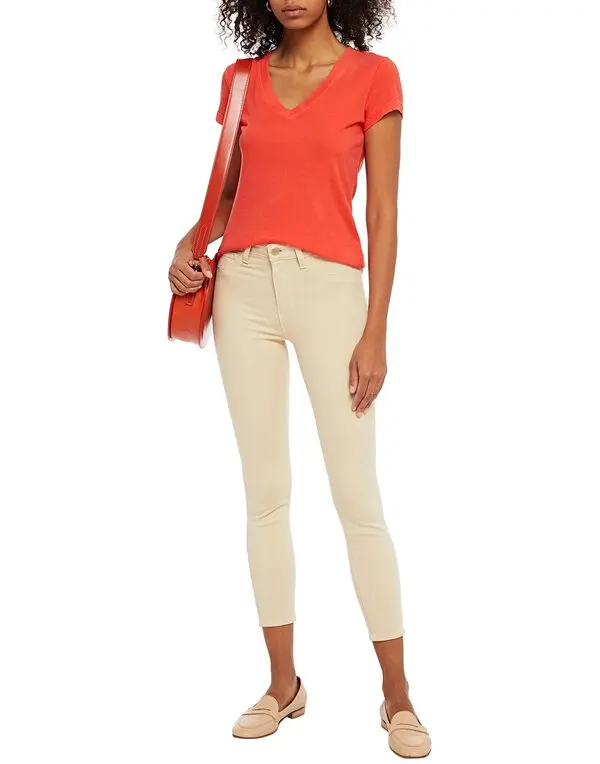 L'Agence Cotton-blend Skinny Jeans