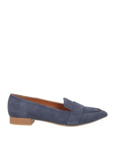 Geox Soft Leather Loafers - Navy