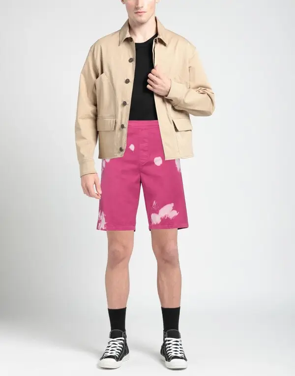 LIFE SUX Woven Shorts - Magenta