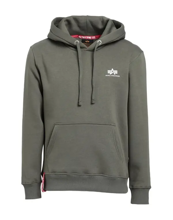 Alpha Industries Sweatshirt Size Cotton, Polyester - Green