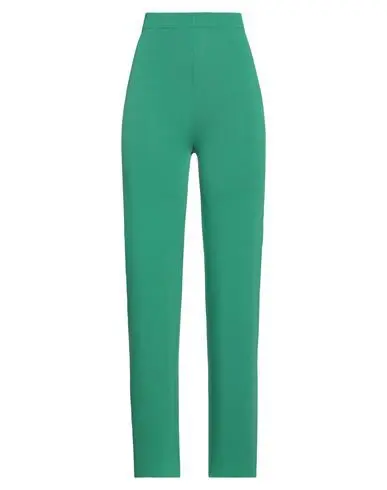 VICOLO Flared Knit Pants - Green