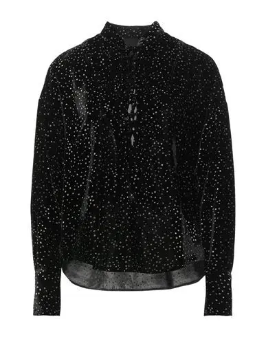 IRO PARIS Chenille Lamé Polka Dot Shirt