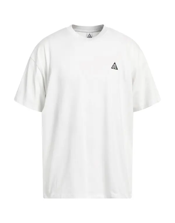 Nike T-shirt Size Polyester, Cotton - White