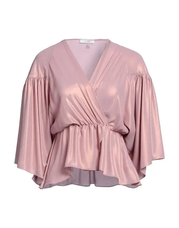 Relish Peplum Top - Pink