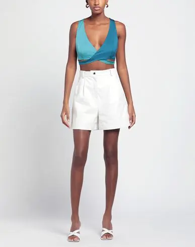 LANSTON Cropped Two-tone Top