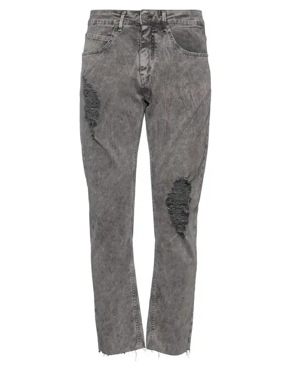 BERNA Straight-leg Jeans With Distressed Details - Lead