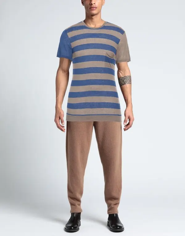 GABARDINE Striped Crewneck Sweater